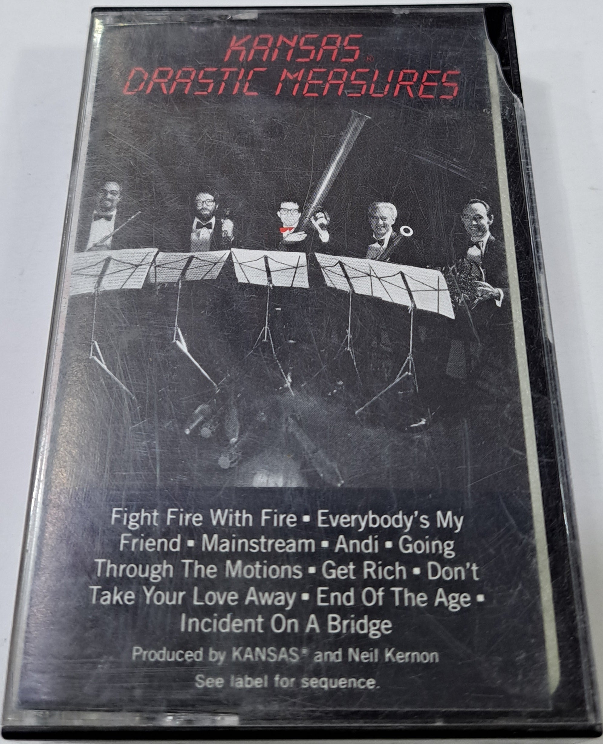 KANSAS - DRASTIC MEASURES CASSETTE – Circulo Musical