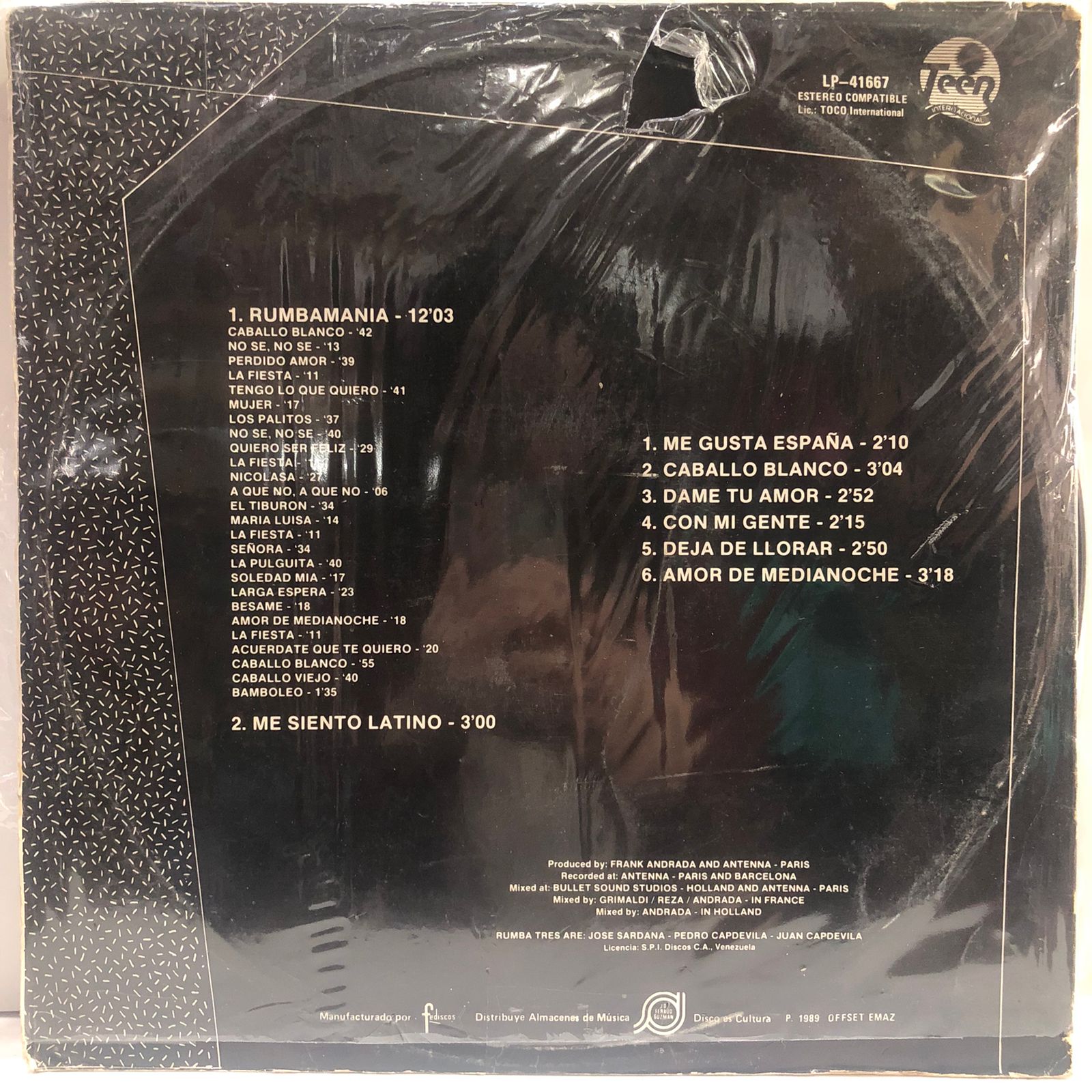 RUMBA TRES - RUMBAMANIA LP – Circulo Musical