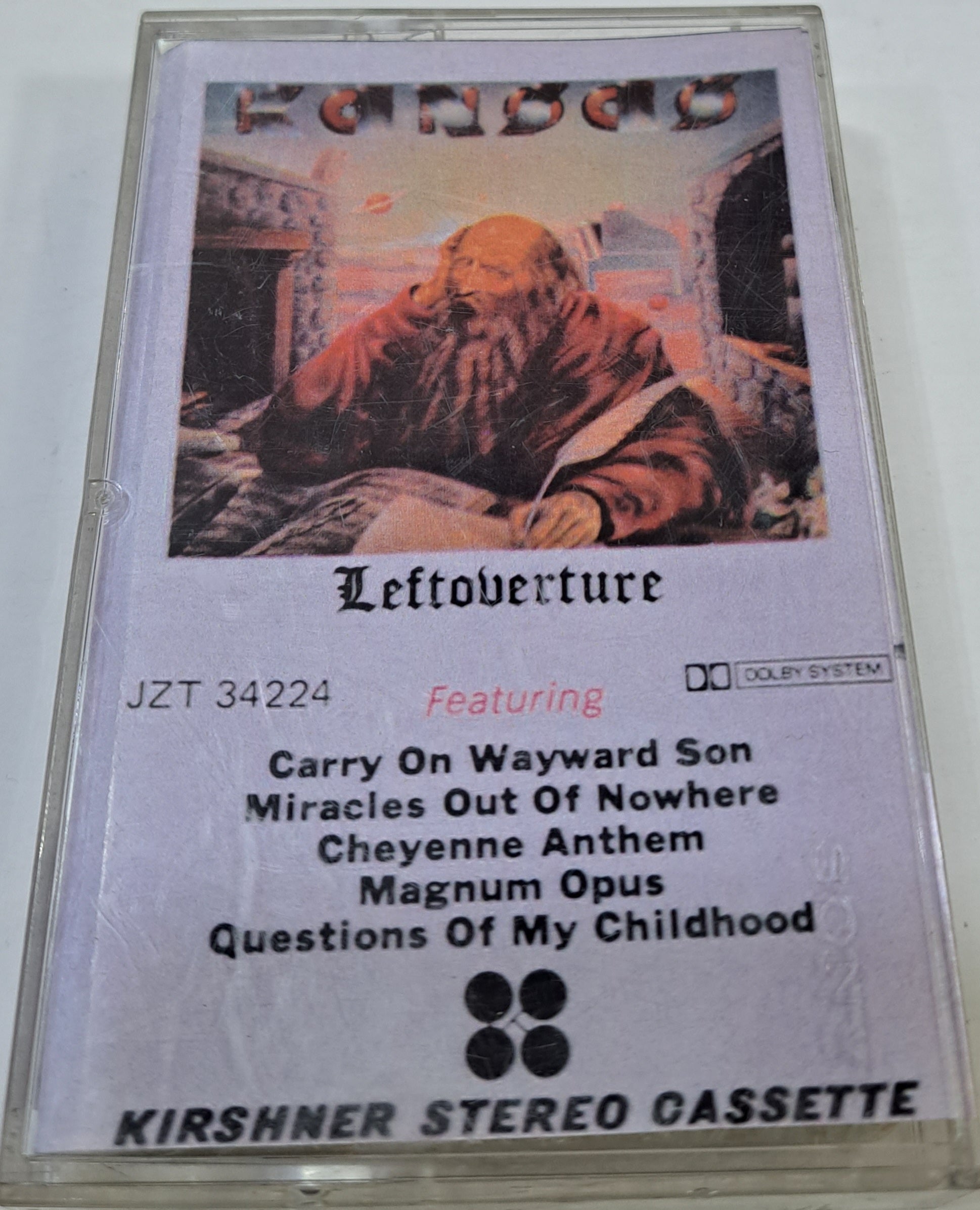 KANSAS - LEFTOVERTURE CASSETTE – Circulo Musical