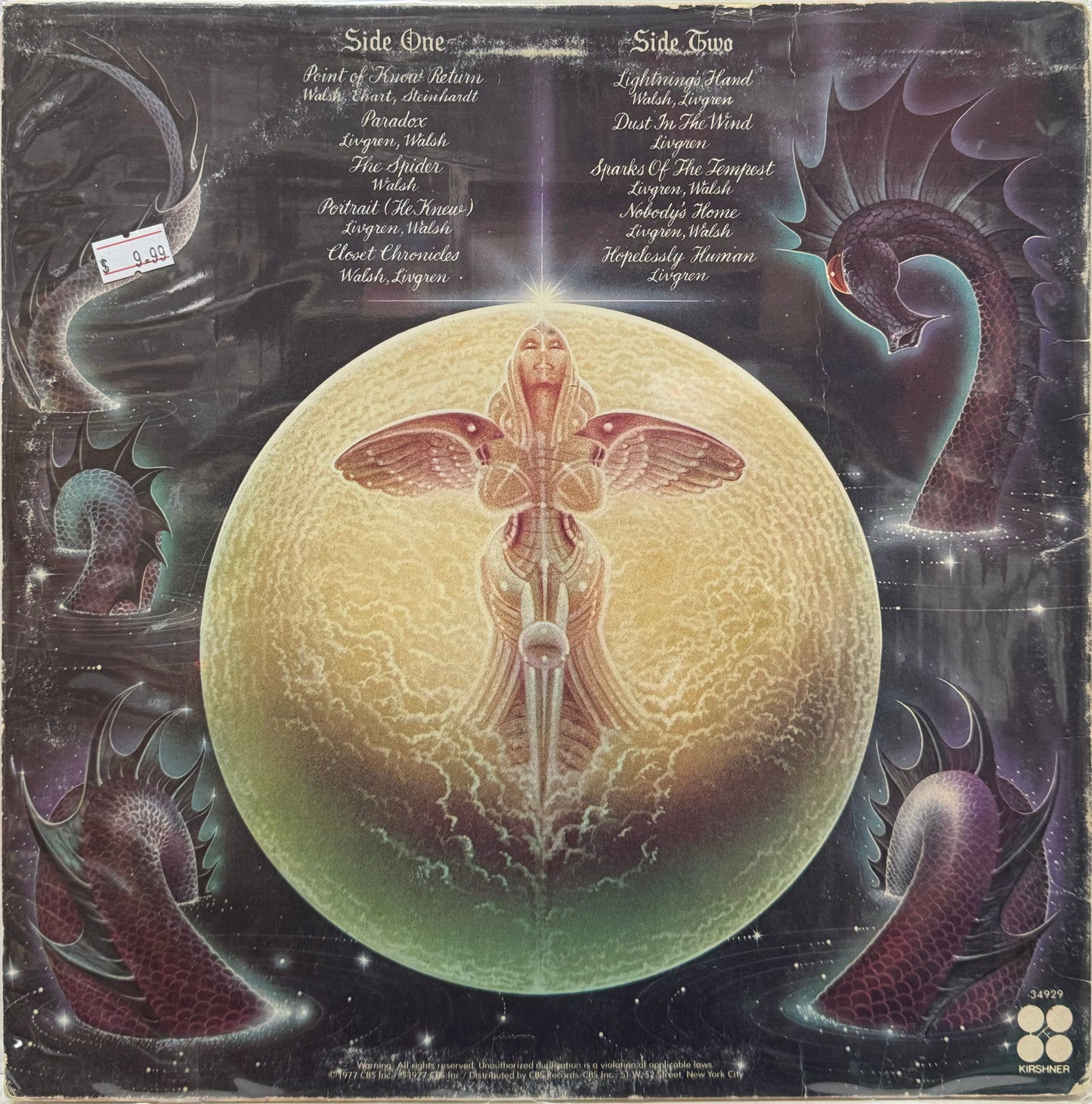 KANSAS - POINT OF KNOW RETURN LP – Circulo Musical KANSAS - POINT OF KNOW RETURN LP – Circulo Musical